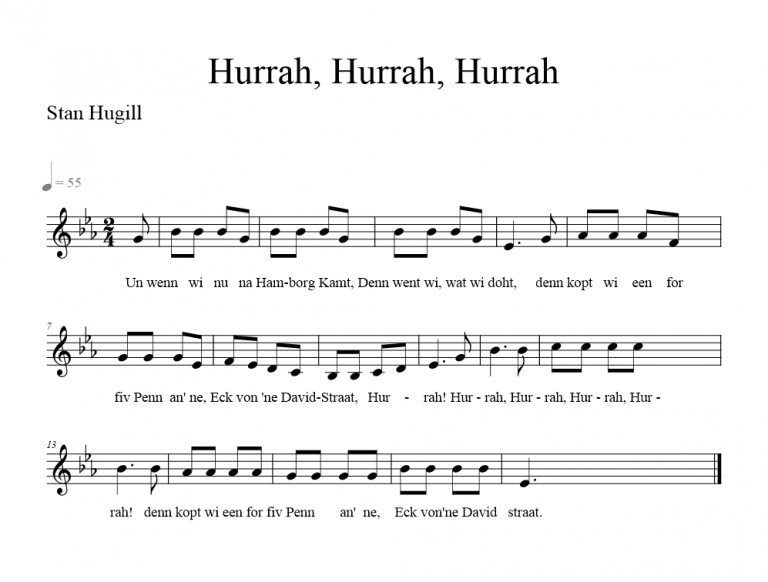 Hurrah Hurrah Hurrah! - Traditional Sea Shanties Recorded Shanties