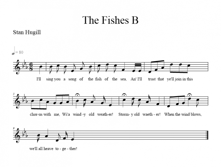 The Fishes B - Traditional Sea Shanties