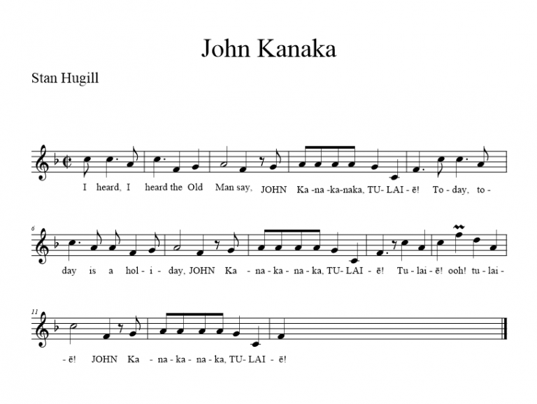 John Kanaka - Traditional Sea Shanties