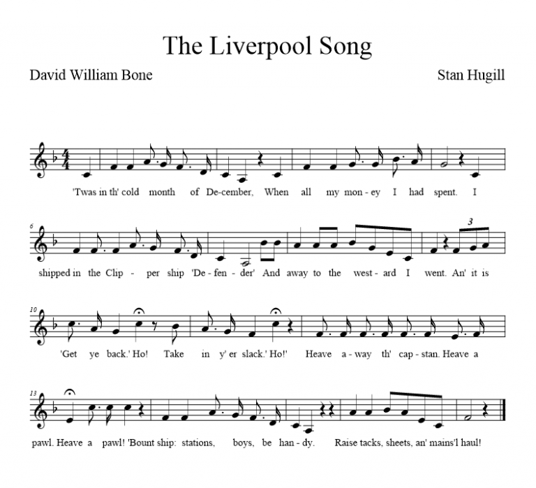 The Liverpool Song - Traditional Sea Shanties