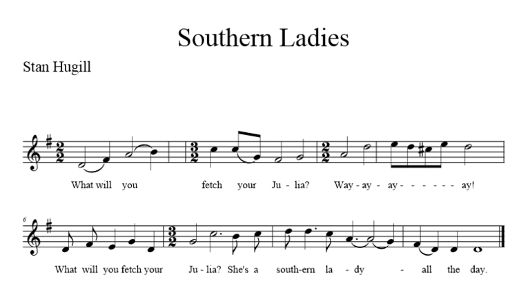 Southern Ladies - Traditional Sea Shanties